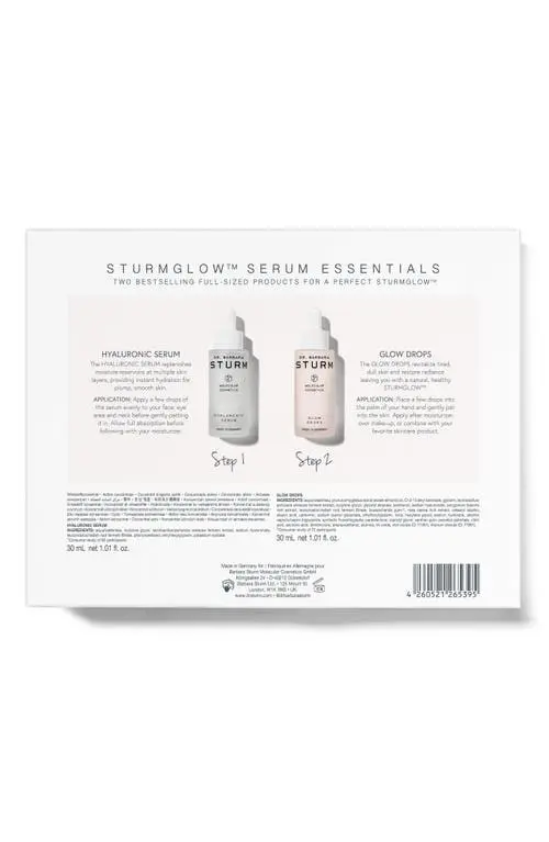 Dr. Barbara Sturm Sturmglow™ Serum Essentials Set $485 Value