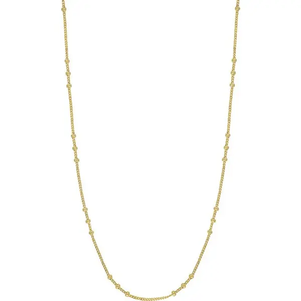 Bony Levy 14k Gold Mykonos Beaded Chain Necklace - 14k Yellow Gold
