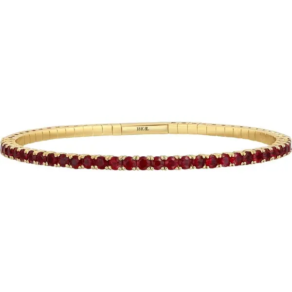 Bony Levy El Mar Gemstone Bracelet - 18k Yellow Gold Ruby