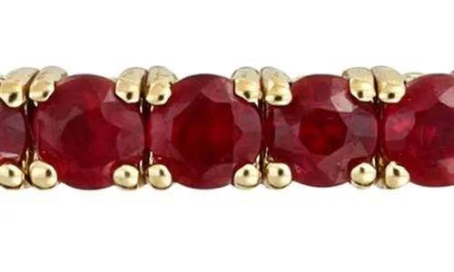 Bony Levy El Mar Gemstone Bracelet - 18k Yellow Gold Ruby