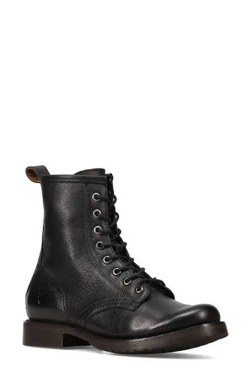 Frye Veronica Flex Combat Boot - Black - Cubana