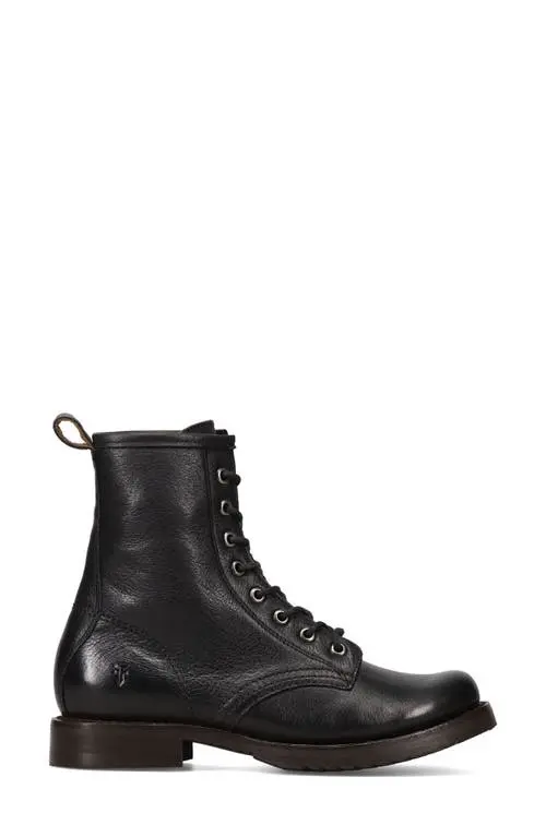 Frye Veronica Flex Combat Boot - Black - Cubana
