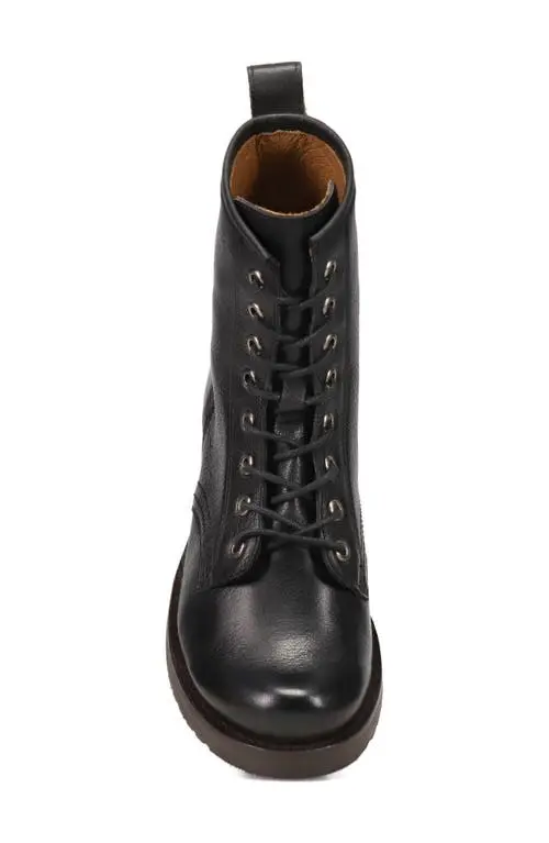 Frye Veronica Flex Combat Boot - Black - Cubana