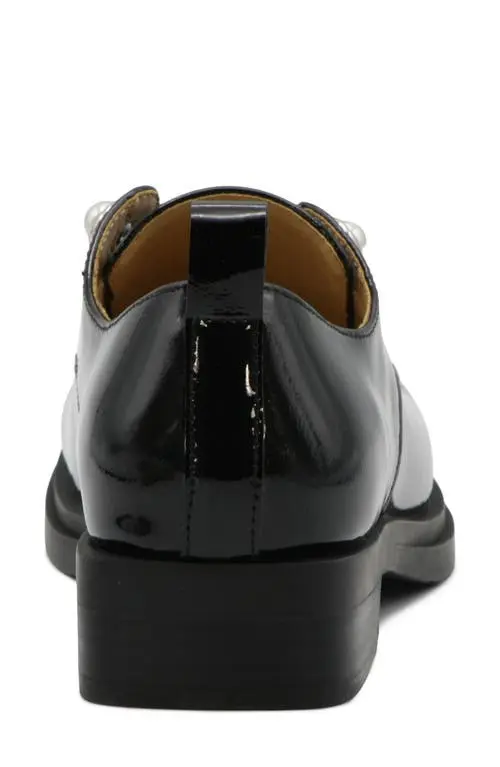 CHARLES DAVID Gent Imitation Pearl Studded Loafer
