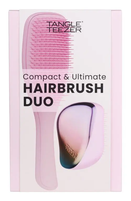 TANGLE TEEZER Compact & Ultimate Hairbrush Set $33 Value