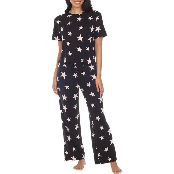 Honeydew Intimates All American Pajamas - Black Stars