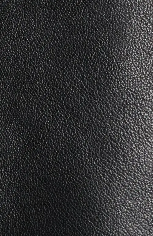 ALLSAINTS Orten Leather Bomber Jacket - Black