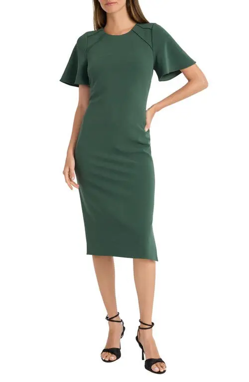 maggy london green dress Maggy London green silk evening dress