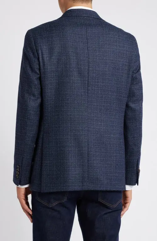 JACK VICTOR Morton Contemporary Fit Mélange Wool Sport Coat
