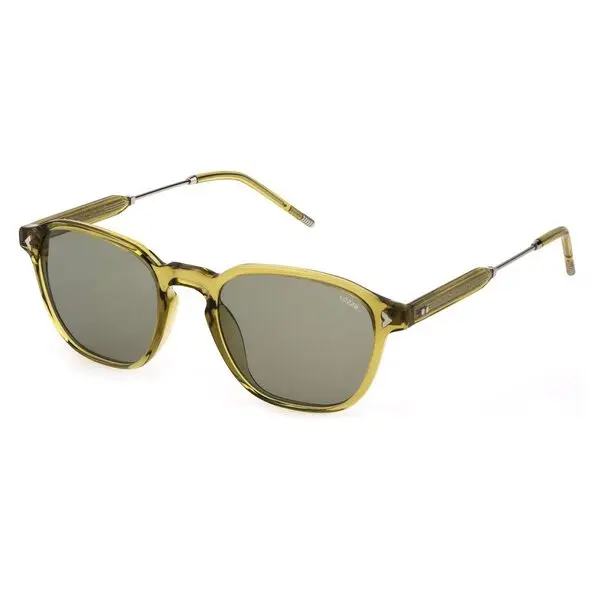 LOZZA Round Frame Sunglasses - Yellow