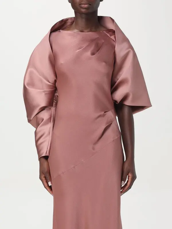 Alberta Ferretti Draped Jacket - Pink