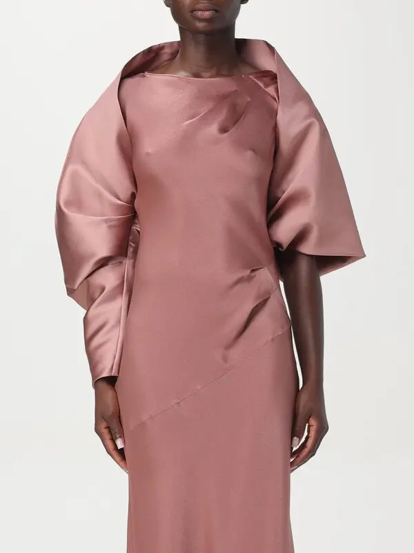 Alberta Ferretti Draped Jacket - Pink