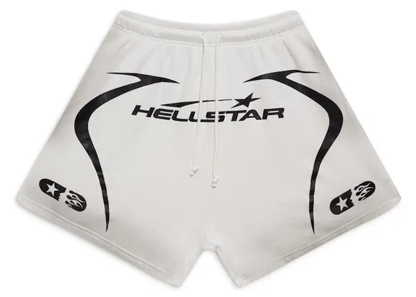 HELLSTAR Warm Up Shorts - White