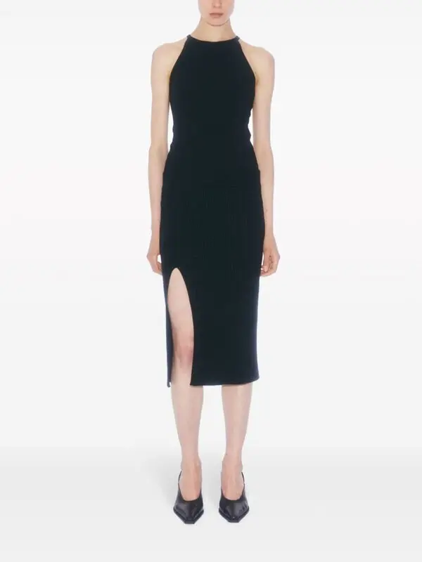 Filippa K Cable Knit Asymmetrical Skirt