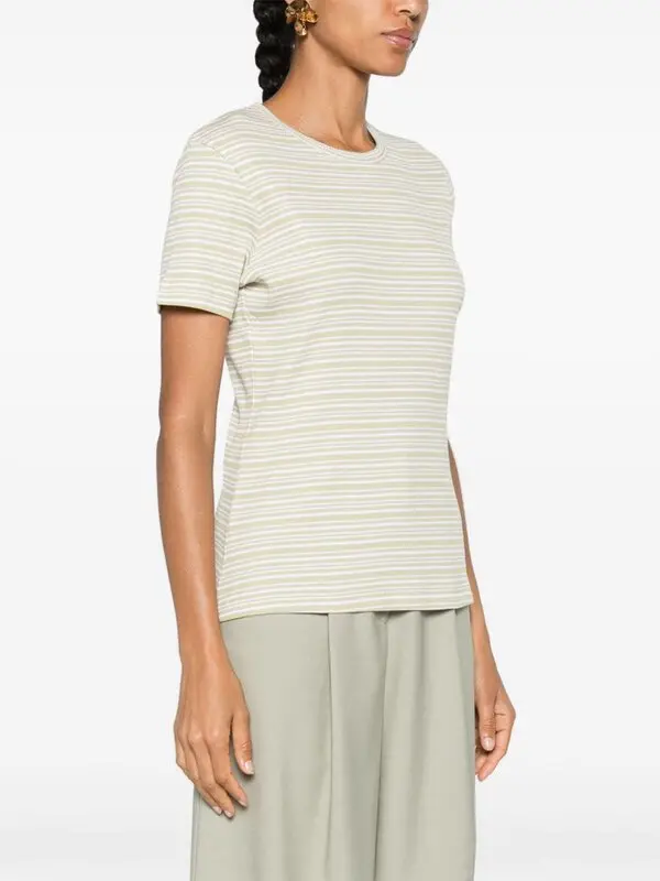Filippa K Striped T-shirt - Green