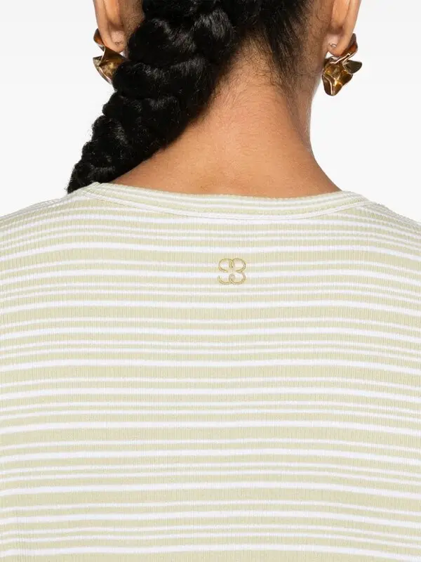 Filippa K Striped T-shirt - Green