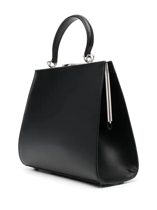 ARMARIUM Anna Small Leather Handbag - Black