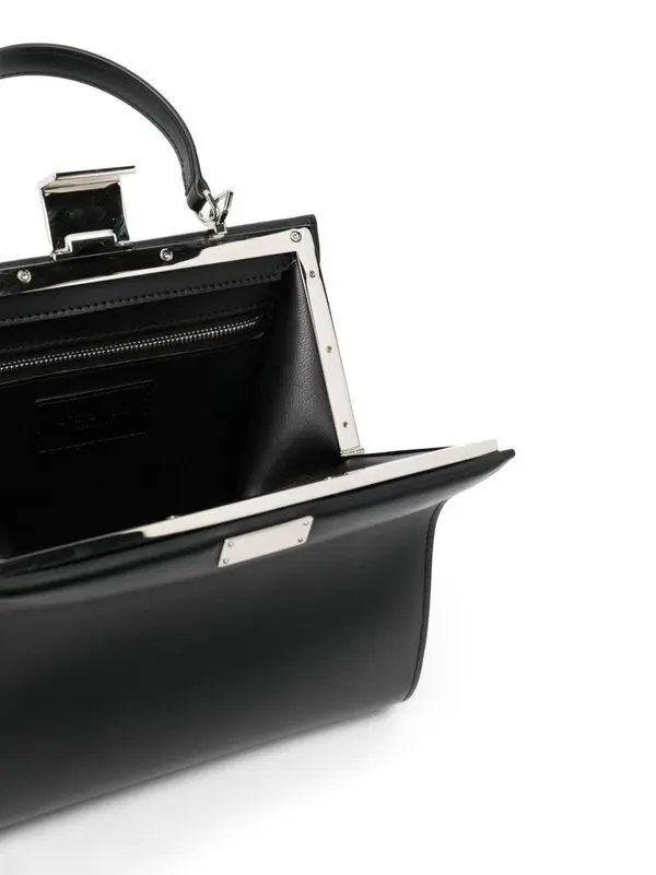ARMARIUM Anna Small Leather Handbag - Black