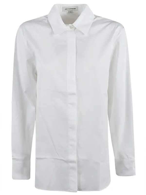 JUDY SANDERSON Button-down Cotton Shirt