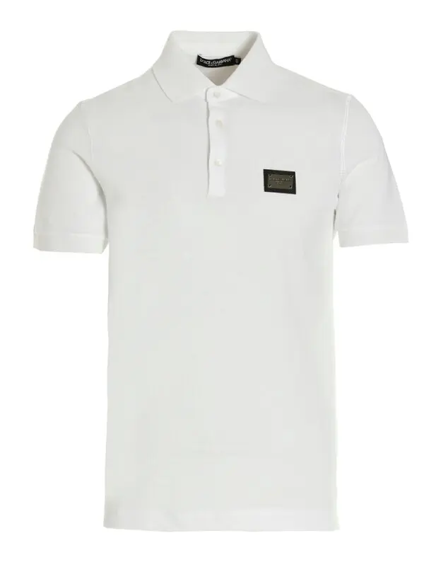 Dolce & Gabbana Polo 'dg Essential - White