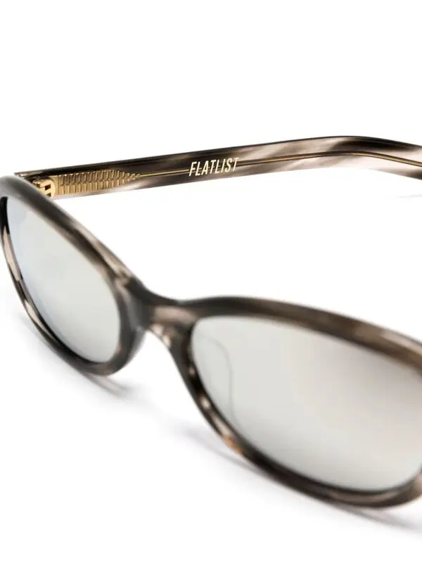 FLATLIST Priest Oval Sunglasses