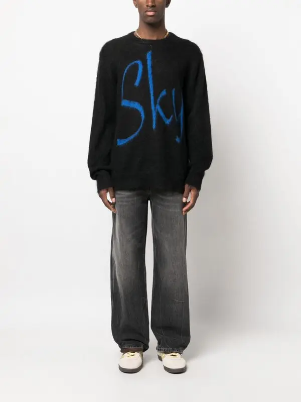 BLUE SKY INN Logo Wool Blend Sweater