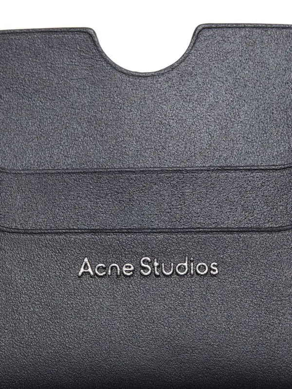 Acne Studios Leather Credit Card Case