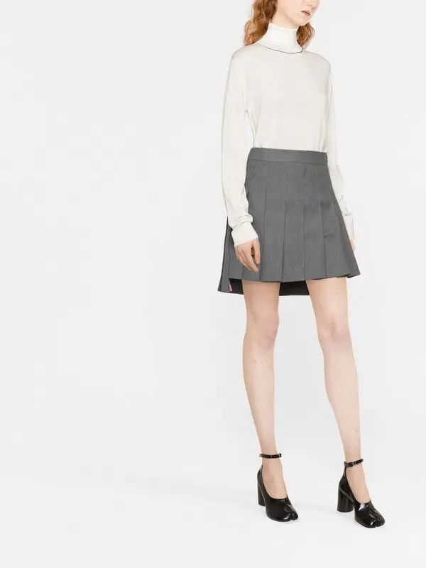 MAISON MARGIELA Turtleneck Wool Sweater - White