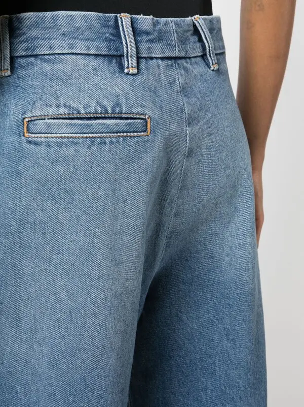 ARMARIUM Mid-rise Wide-leg Jeans - Denim