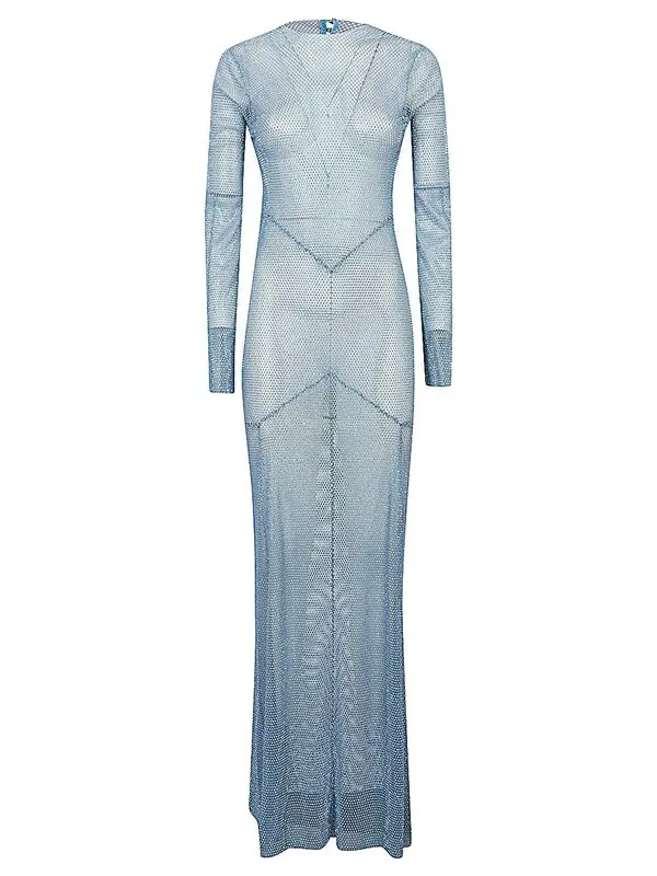 SANTA BRAND Maxi Dress - Clear Blue