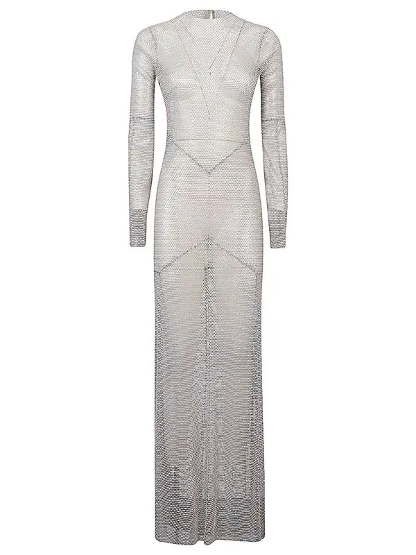 SANTA BRAND Maxi Dress - Silver