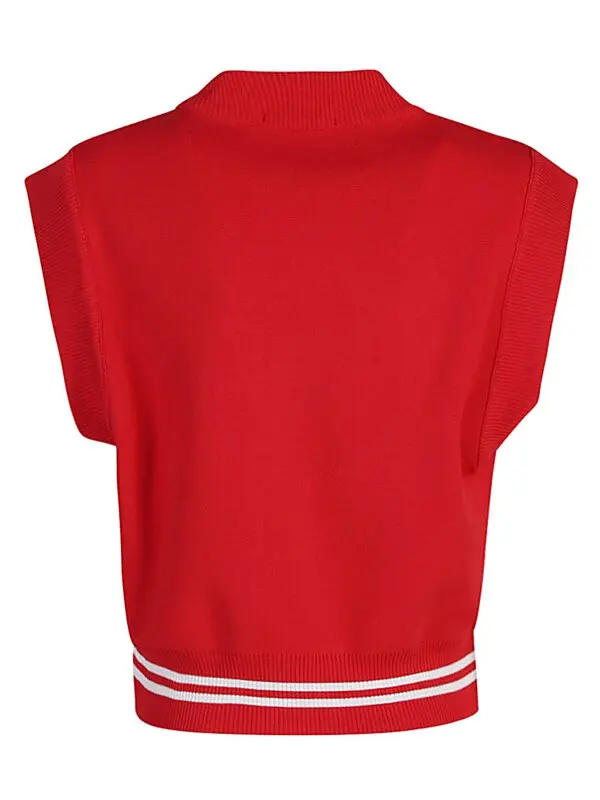 AUTRY Logo Vest - Red