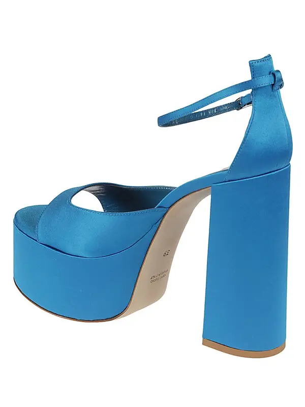 LELLA BALDI Heel Sandals - Blue
