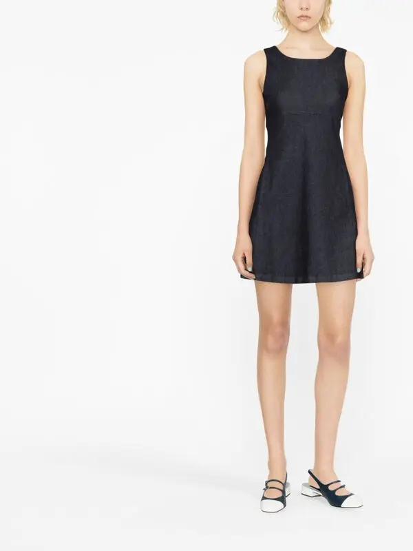 Emporio Armani Square-neck Mini Dress
