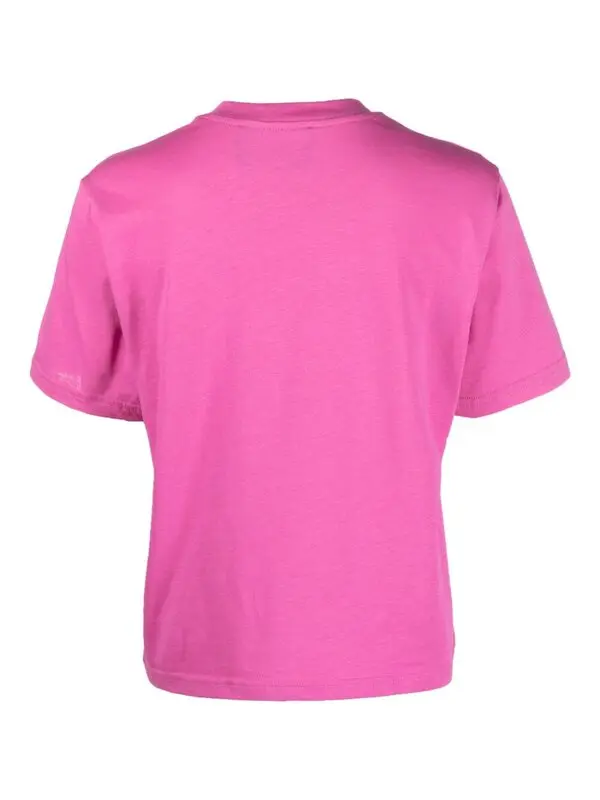 Peuterey Logo Cotton T-shirt - Pink