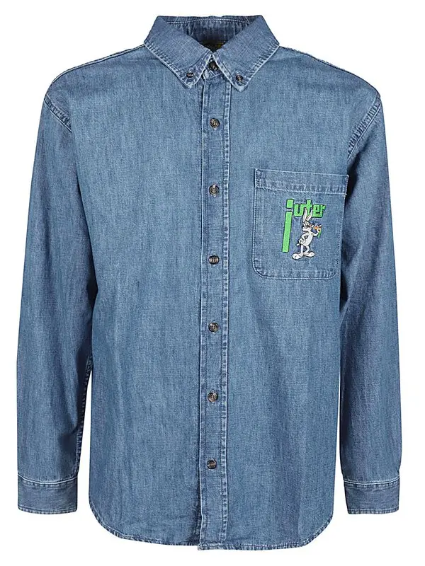 IUTER Looney Tunes Denim Shirt
