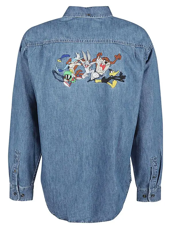 IUTER Looney Tunes Denim Shirt
