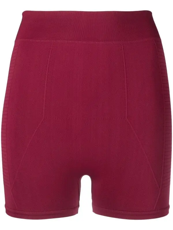 Rick Owens Knitted Shorts - Fuchsia