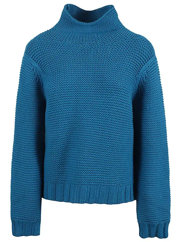 Liviana Conti Wool-blend High-neck Jumper