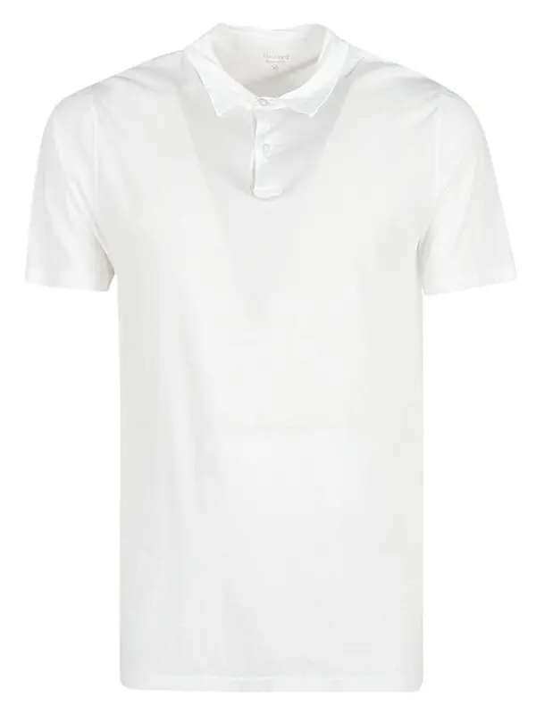 Hartford Cotton Polo Shirt - White
