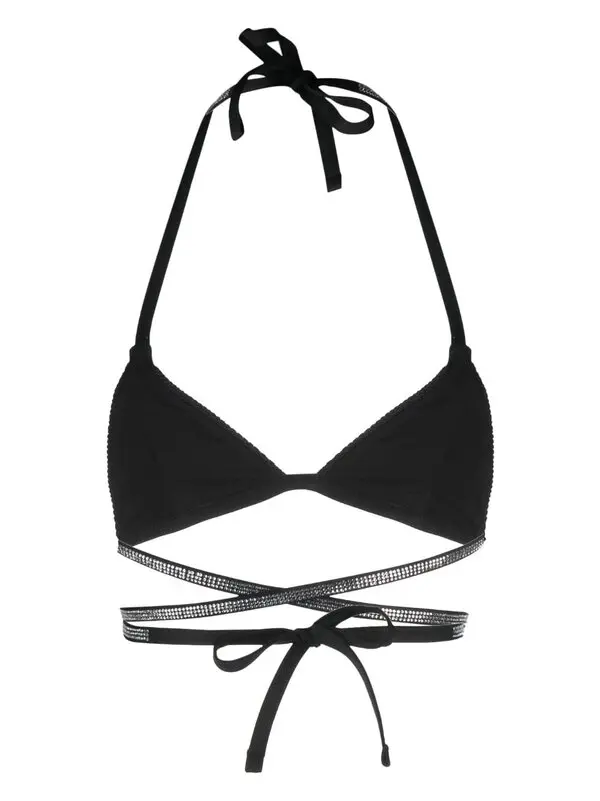 Heron Preston Glitter Bikini Top