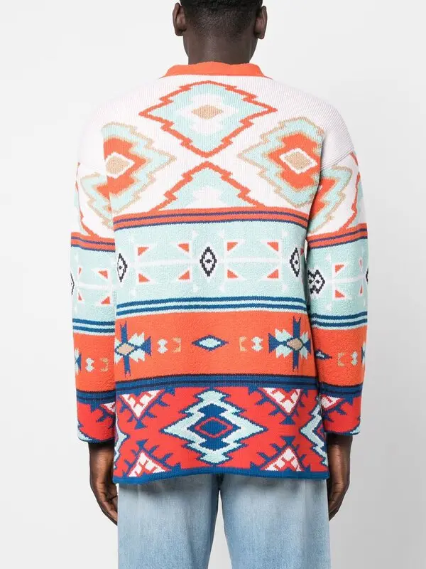 Alanui Desert Road Jacquard Cardigan