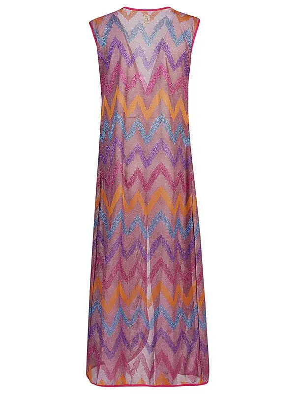 FEEL ME FAB Quadrifoglio Printed Long Dress