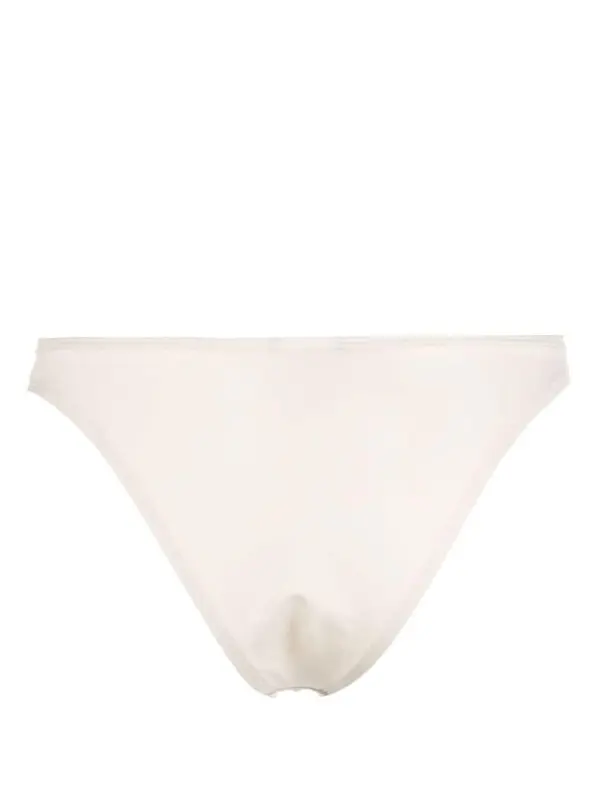 Jacquemus Le Bas De Maillot Signature Bikini Bottom - Beige
