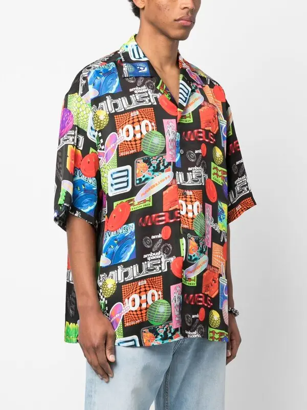 AMBUSH Cotton Bowling Shirt - Multicolour
