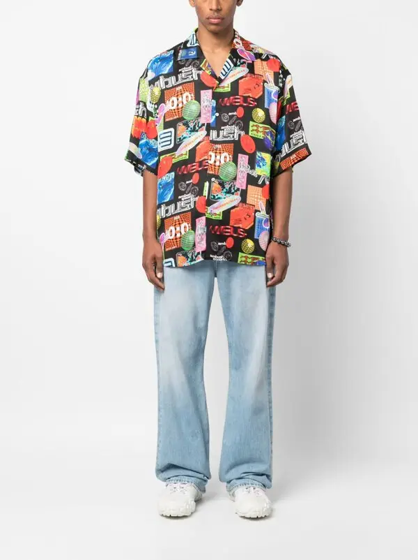 AMBUSH Cotton Bowling Shirt - Multicolour