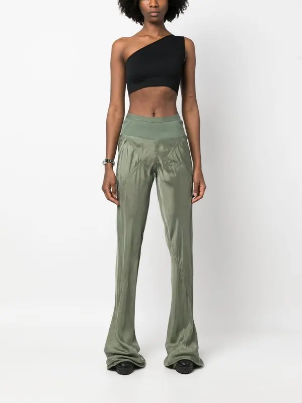 Rick Owens Knitted One Shoulder Bandeau Top