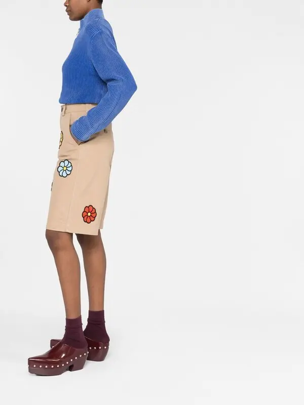 MONCLER CAPSULE Patched Cotton Shorts