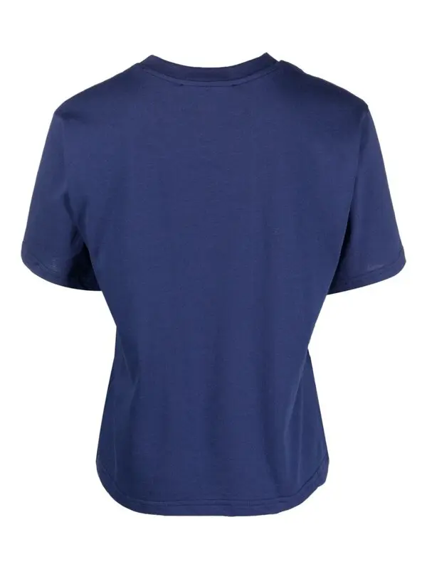 Peuterey Logo Cotton T-shirt - Blue
