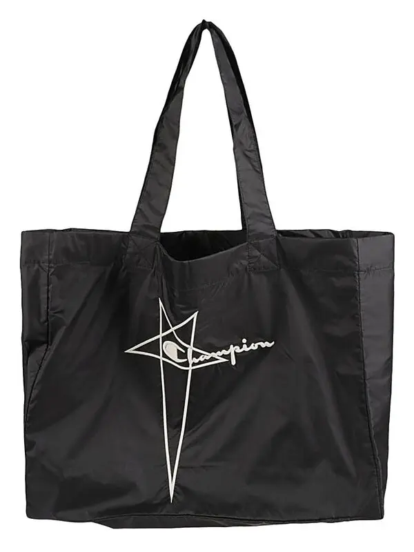 RICK OWENS X CHAMPIONS Logo Tote